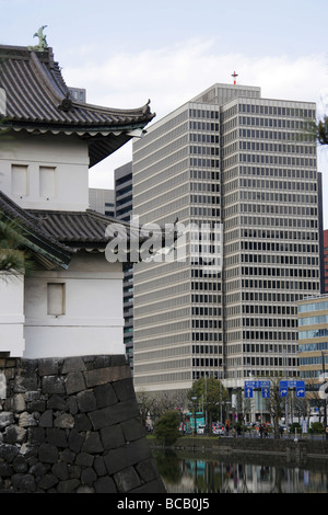 Imperial Palace and Office Buildings Tokyo Japan Stock Photo - Alamy