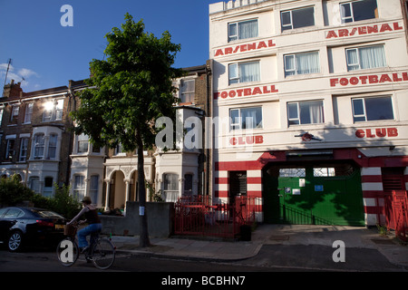 Facade of the old Arsenal Football Club Stadium, Highbury. Now turned ...