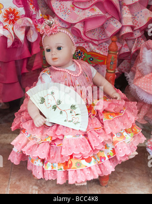 Souvenir Spanish flamenco doll Stock Photo - Alamy