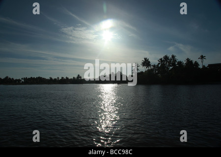 Sunset in Alappad Kerala india Stock Photo - Alamy