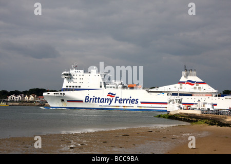 Brittany Ferries cross channel freight vessel Cotentin . Docked in ...