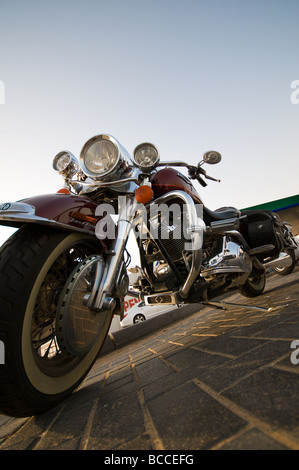 Harley Davidson motorbikes in Dubai Stock Photo - Alamy