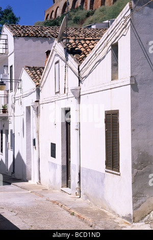 Alleyway. Pisticci. Basilicata. Italy Stock Photo - Alamy