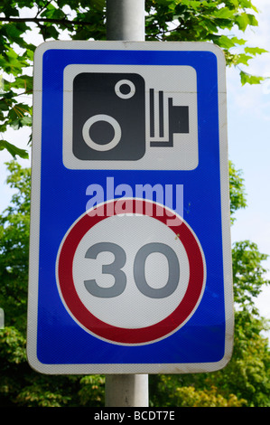 A speed camera warning sign in South Africa Stock Photo - Alamy