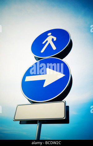 road mark sign Stock Photo - Alamy