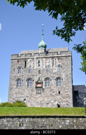 Bergenhus Castle, Bergenhus, Bergen, Hordaland, Norway Stock Photo - Alamy