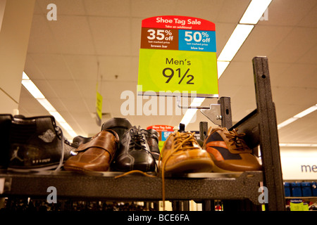 shoe racks at Nordstrom Rack, King of Prussia Mall, Pennsylvania, USA ...