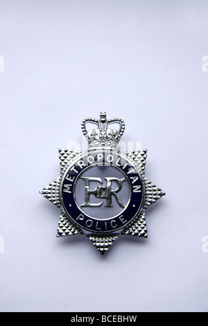 Metropolitan police badge Stock Photo - Alamy