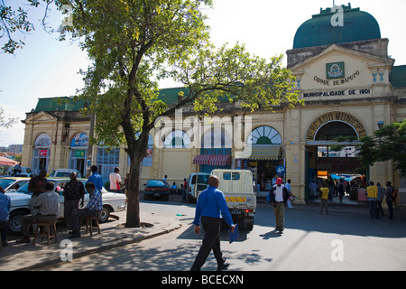 Mozambique, Maputo. The Central Market, commonly known as Mercardo ...