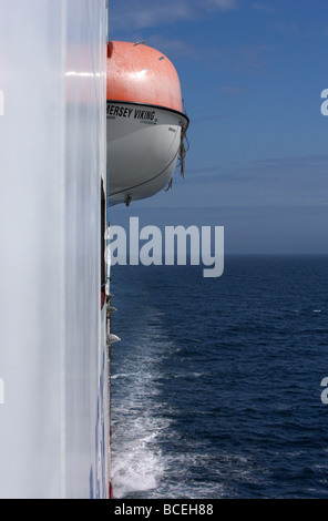 Viking, Life-Saving Equipment; lifeboats on ferry Stock Photo - Alamy