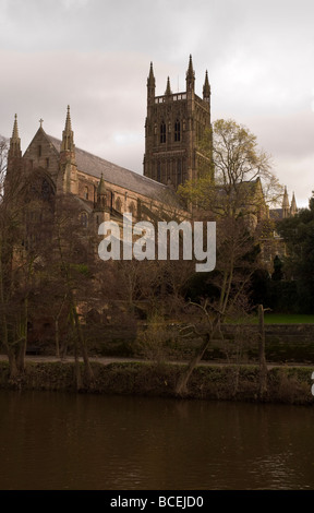 england midlands worcestershire WORCESTER cathedral interior Stock ...