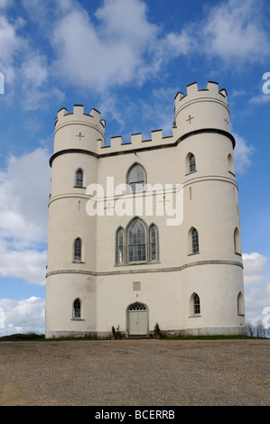 Haldon Belvedere triangular tower near Exeter in Devon, England, also ...