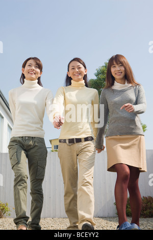 Women walking. Women walking Stock Photo - Alamy