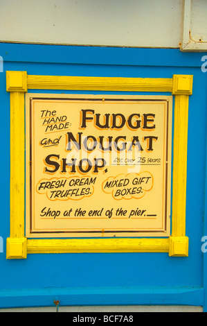 Blackpool Fudge shop Hand made Fudge shop Blackpool Lancashire England ...
