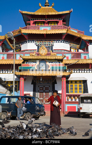 India, West Bengal, Kalimpong, Durpin Hill, Durpin Gompa or Zong Dog ...