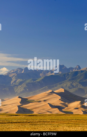 USA, Colorado, Great Sand Dunes National Park and Preserve Stock Photo ...