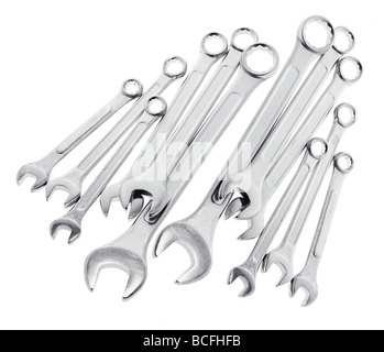 Collection of Spanners Stock Photo - Alamy