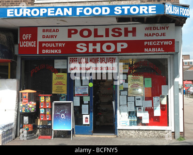 polish shop selling polish goods in enniskillen town centre county ...