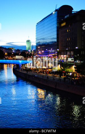 Danube river in Vienna, Austria Stock Photo - Alamy