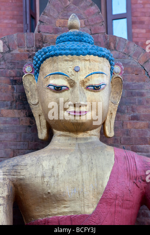THIRD EYE - Third eye on the face of a Buddha among the group of ...