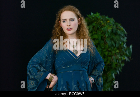 Historian Kate Williams pictured at Hay Festival 2009 Stock Photo - Alamy