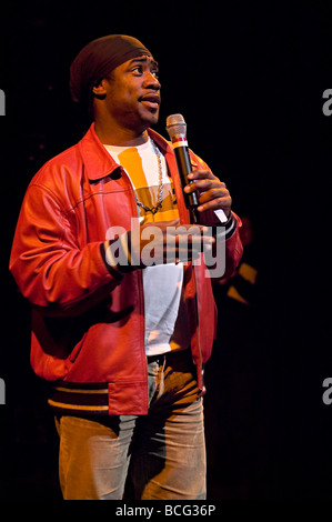 Kat B from MTV Base and choice fm presenting at an arts event in ...