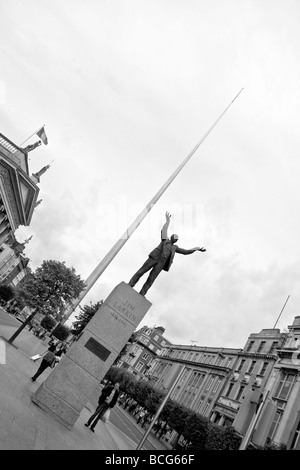 Statue of James Larkin in Dublin Ireland Stock Photo - Alamy