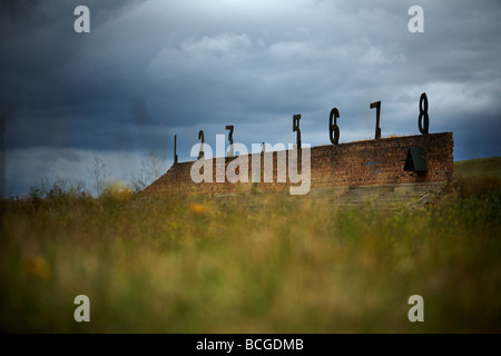 Disused MOD shooting range Rainham Marshes Essex Stock Photo - Alamy