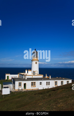 Butt of Lewis Lighthouse with rugged coast, Isle of Lewis, Outer ...