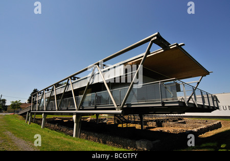 Modern Architecture of Museum Pavilion at Flavia Solva Roman ...