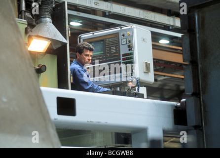 machine tool industry in Italy, FICEP factory Stock Photo - Alamy