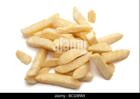 Oven-ready frozen chips Stock Photo - Alamy