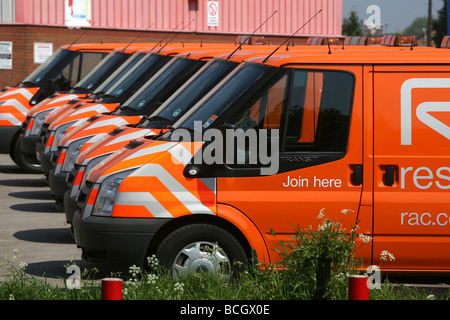 Car roadside breakdown recovery vehicle truck low loader AA car mover ...