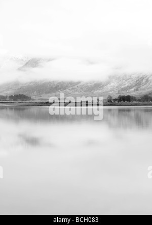 Mist above Loch Etive, Highlands, Scotland, UK Stock Photo - Alamy