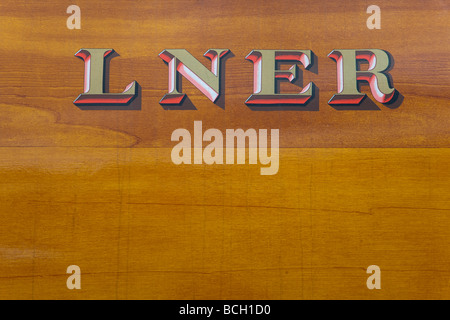 LNER Railway Carriage Stock Photo - Alamy