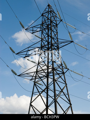 Pylon and Conductors Stock Photo - Alamy