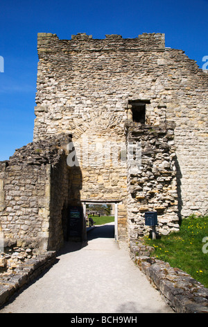 Pickering Castle, North Yorkshire, UK Stock Photo - Alamy