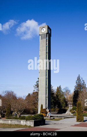 Vancouver ubc clock Stock Photo - Alamy