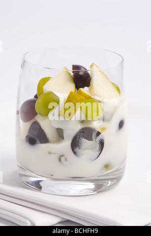 yogurt, fruit yoghurt, joghurt glass, fruit yoghurts, sweet jar, sweet ...