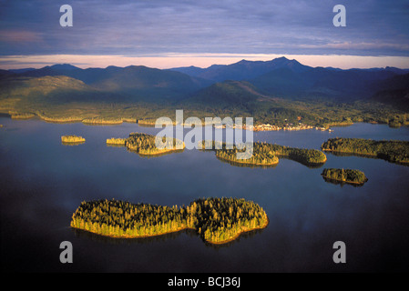 Alaska Prince of Wales island aerial view from floatplane Stock Photo ...
