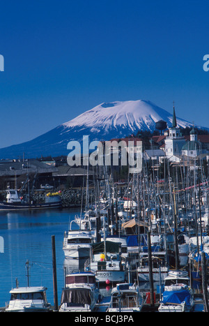 Mt. Edgecumbe, Sitka Bay, Sitka, Alaska Stock Photo - Alamy
