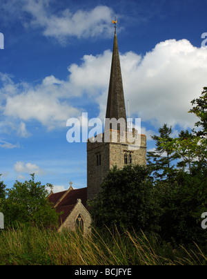 12th century church of Saint Margaret's on the village green in ...