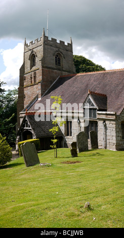 churchyard beoley church warwickshire midlands Stock Photo - Alamy