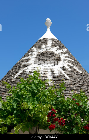 trulli rooves, Alberobello, Puglia, Italy Stock Photo - Alamy