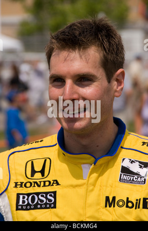 Indy Racing League driver Will Power, of Australia, accelerates out of ...