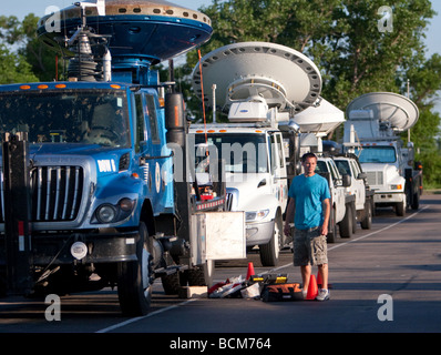 The Doppler on Wheels trucks DOW 6 and DOW 7. Shot during Project ...