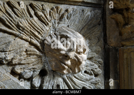 Detail of Tomb of Fulk de Wodhull, St. Mary`s Church, Thenford ...