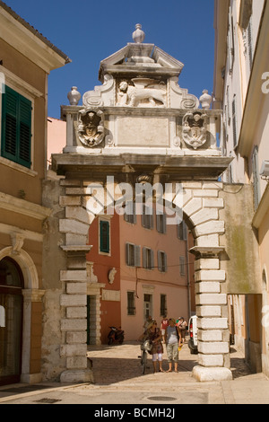 Balbi Arch Old Town Rovinj Istria Croatia Stock Photo - Alamy
