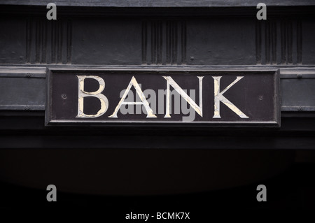 Old Bank Sign Jermyn Street London Stock Photo - Alamy