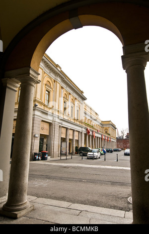 Coccia Theater to Novara Italy Stock Photo - Alamy